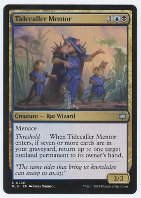 Tidecaller Mentor - 0236 - Bloomburrow MTG (BLB) - U - Regular | eBay