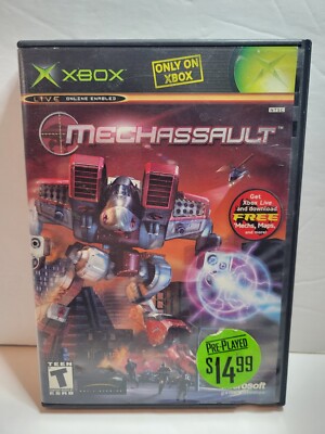 MechAssault (Microsoft Xbox, 2002) 805529154964| eBay