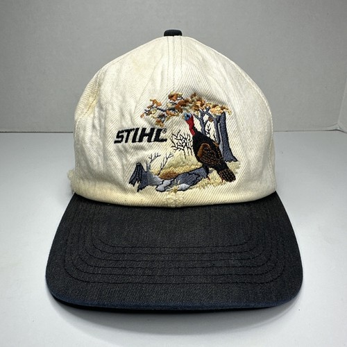 Vintage DISTRESSED Stihl Snapback Hat Cap K Products Turkey 90s Dealer ...