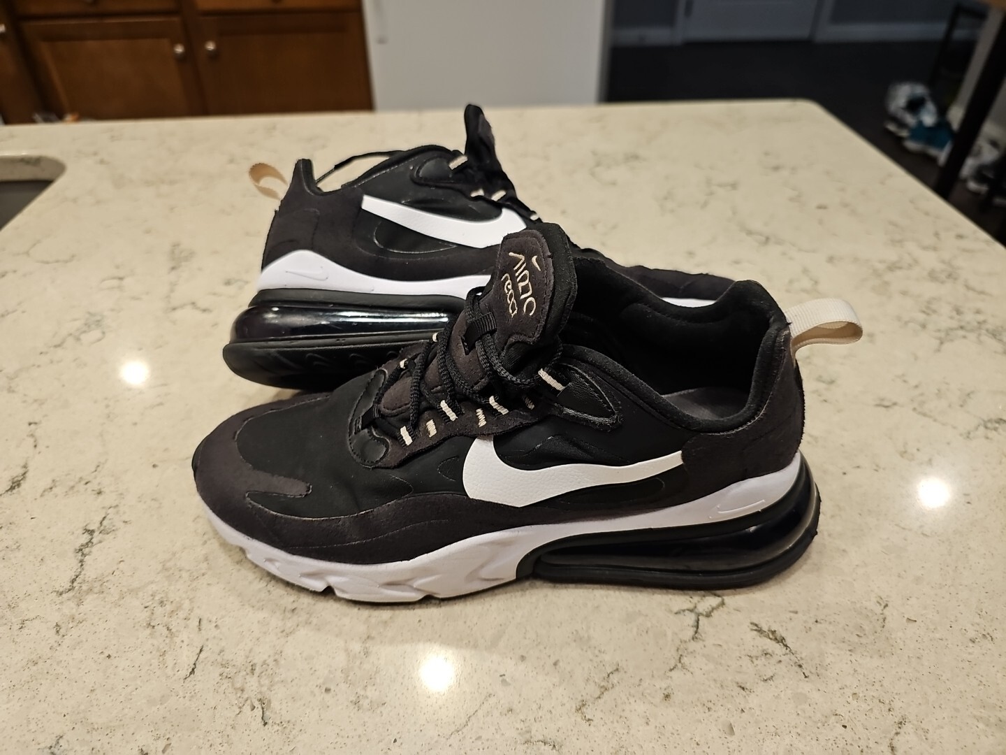 Nike Air Max 270 React Black/White 2019 AT6174-004 Me… - Gem