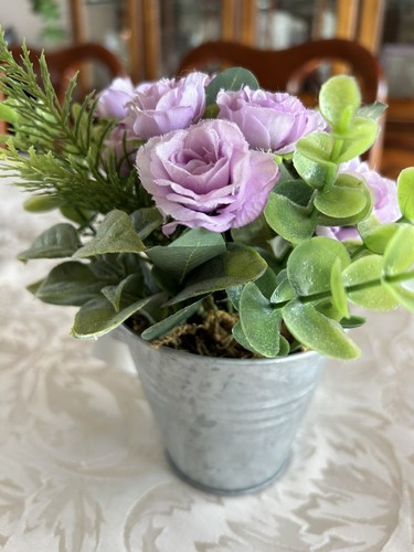 Ashland Spring Printemps Floral Accent Premade Lilac Roses in ...