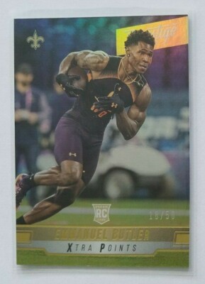 Emmanuel Butler(Saints)2019 Prestige ROOKIE card Xtra Points GOLD (only ...