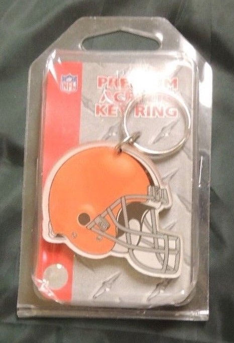 NFL Cleveland Browns Premium Acrylic Key Ring Fob | eBay