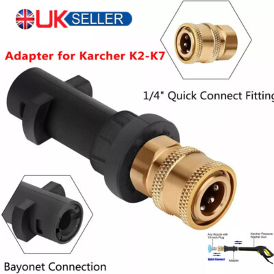 Adapter for Karcher K to 1/4 inch Quick Release Pressure Washer Gun ...