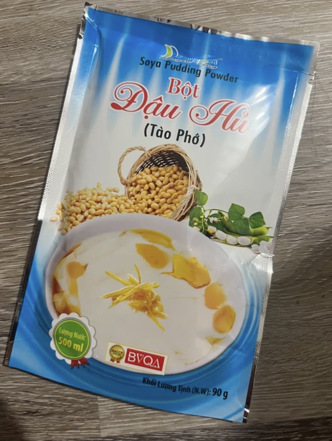 Instant Soft Tofu Powder Snacks Food- Bot Dau Hu- Soya Pudding Powder ...