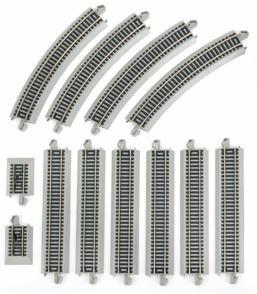 Bachmann N Scale E Z Track Reversing System Set NIB 44847 NIckel-Silver ...