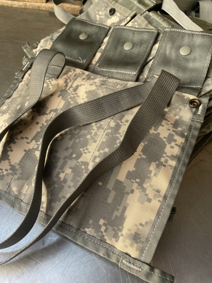-LOT of 2- Military 6 Magazine Bandoleer MOLLE II Mag Ammunition Pouch ...