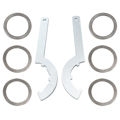 Silver Coil-Over Spring Thrust Bearings,Washers Kit , Spanner Wrenches ...