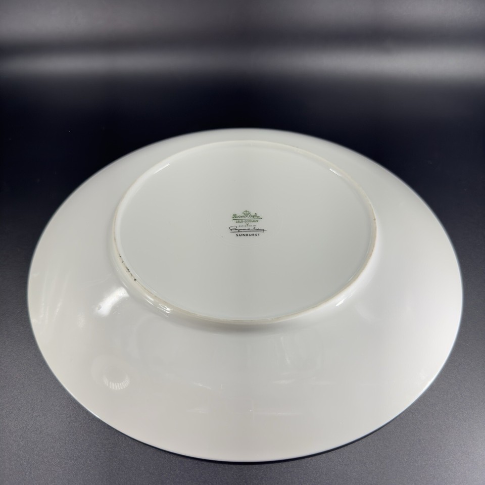 Rosenthal Germany Sunburst 10.5 Inch Dish Plate Set4 Porcelain Raymond ...