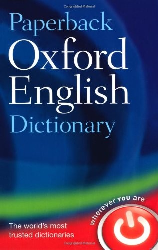 Paperback Oxford English Dictionary, Oxford Dictionaries, Used; Good ...