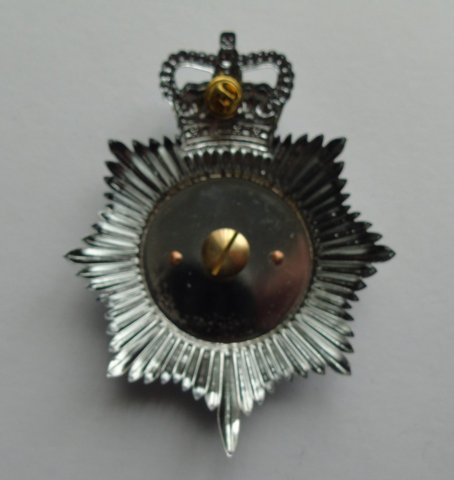 Obsolete Royal Gibraltar Police Helmet Plate - Cap Badge | eBay UK