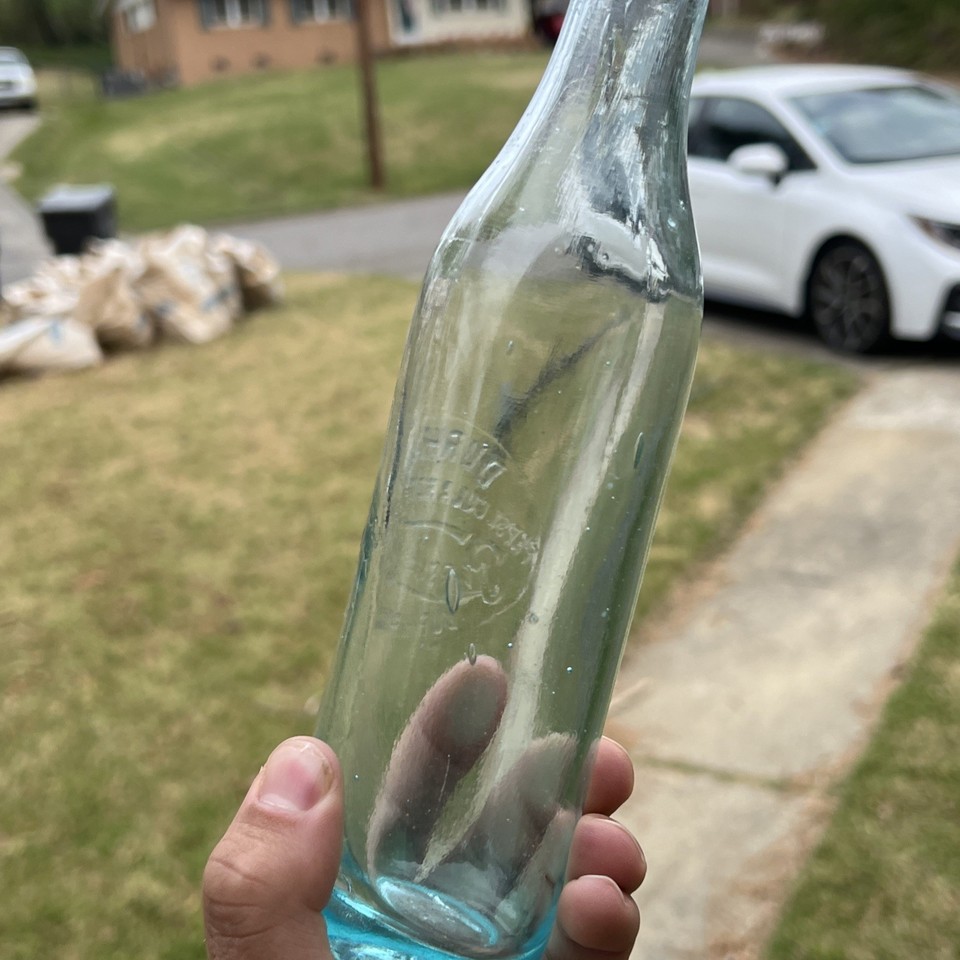 Antique Attic Mint! Center Slug Durham NC Straight Side Pepsi Cola Soda ...