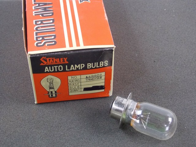 Stanley Bulb Light 12v 42/36w Double Contact Motorcycles A6880R for ...