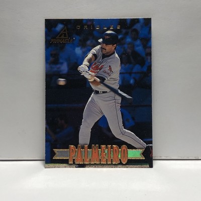 1997 New Pinnacle Baltimore Orioles Baseball Card #84 Rafael Palmeiro ...