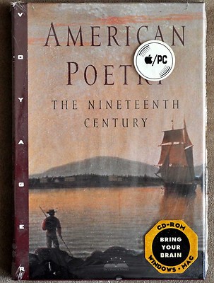 Brand New Sealed American Poetry Nineteenth Century PC CD Pack | eBay
