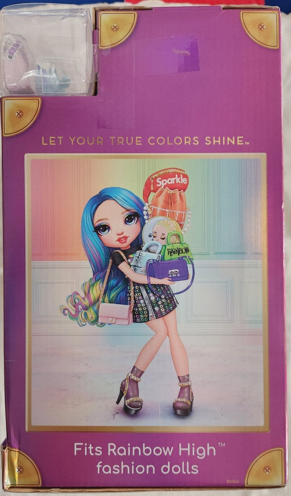 Rainbow High Mini Accessories Studio Handbags FULL CASE 27 pcs w/ Store ...