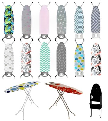 Modern Ironing Board Foldable Adjustable Compact Stylish Geometric ...