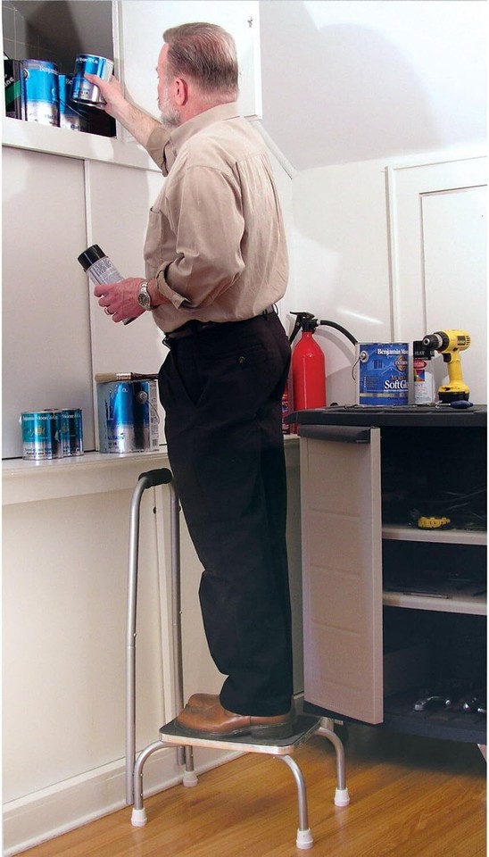Etna JSNY Handy Support Step Stool with Handle | eBay