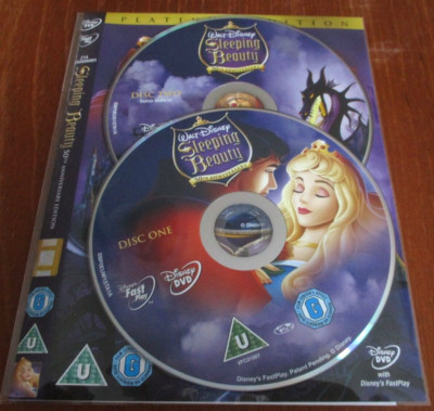 Sleeping Beauty Platinum Edition 2 Disc DVD (Certificate U) | eBay UK