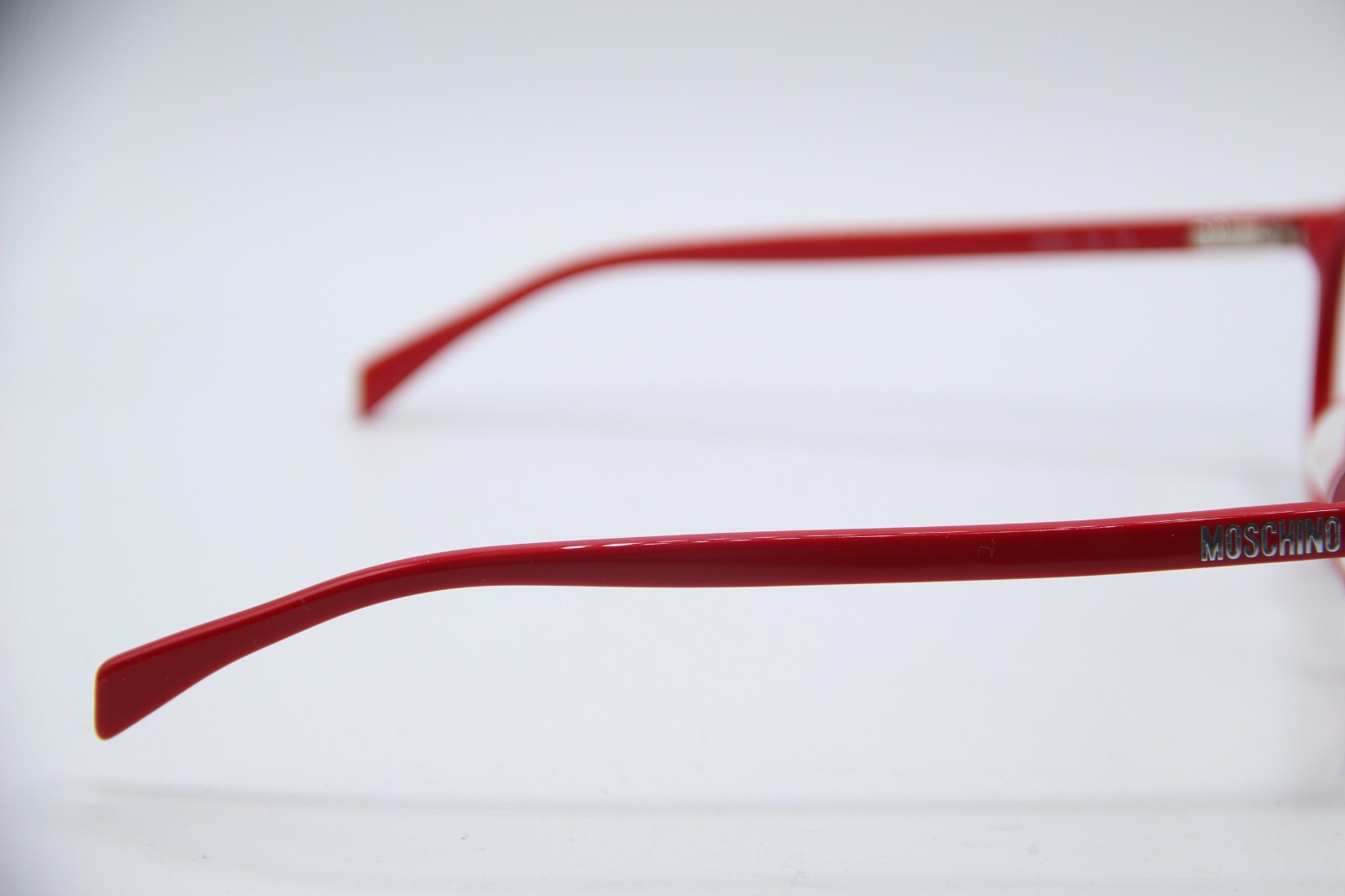 NEW MOSCHINO MOS 502 C9A RED SILVER AUTHENTIC EYEGLASSES 48-20 | eBay