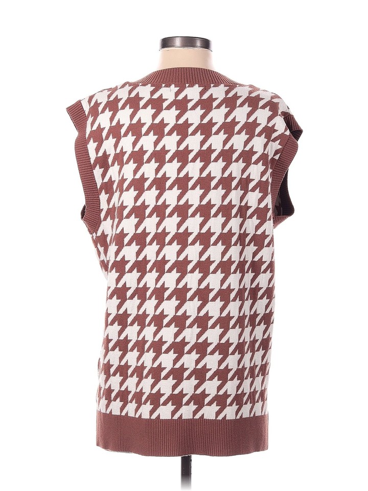 ANWND Women Red Sweater Vest S | eBay