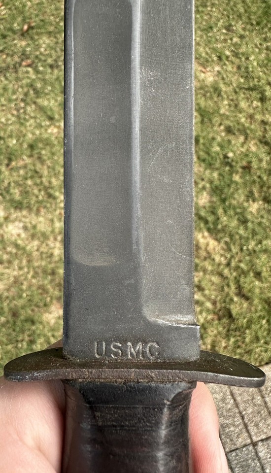 Minty WW2 USMC KA-BAR Fighting Knife w Sheath- US Marines | eBay