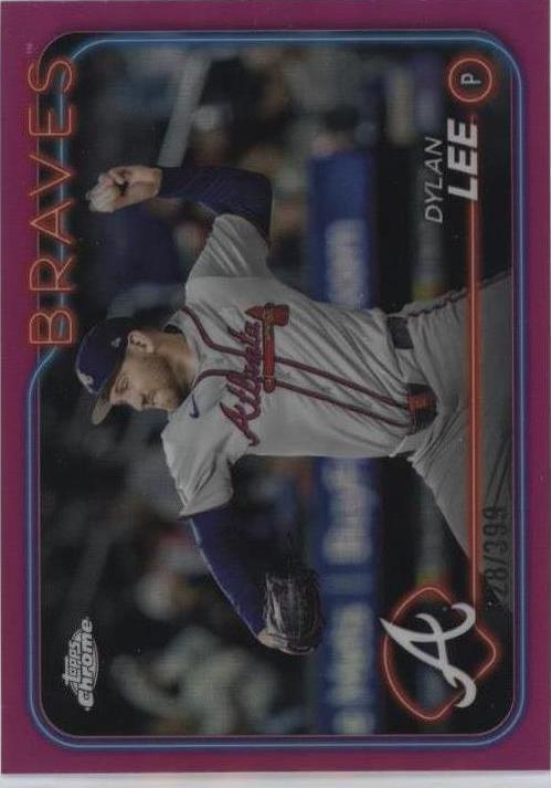 2024 Topps Chrome Update Series - Dylan Lee #USC162 Magenta Refractor ...