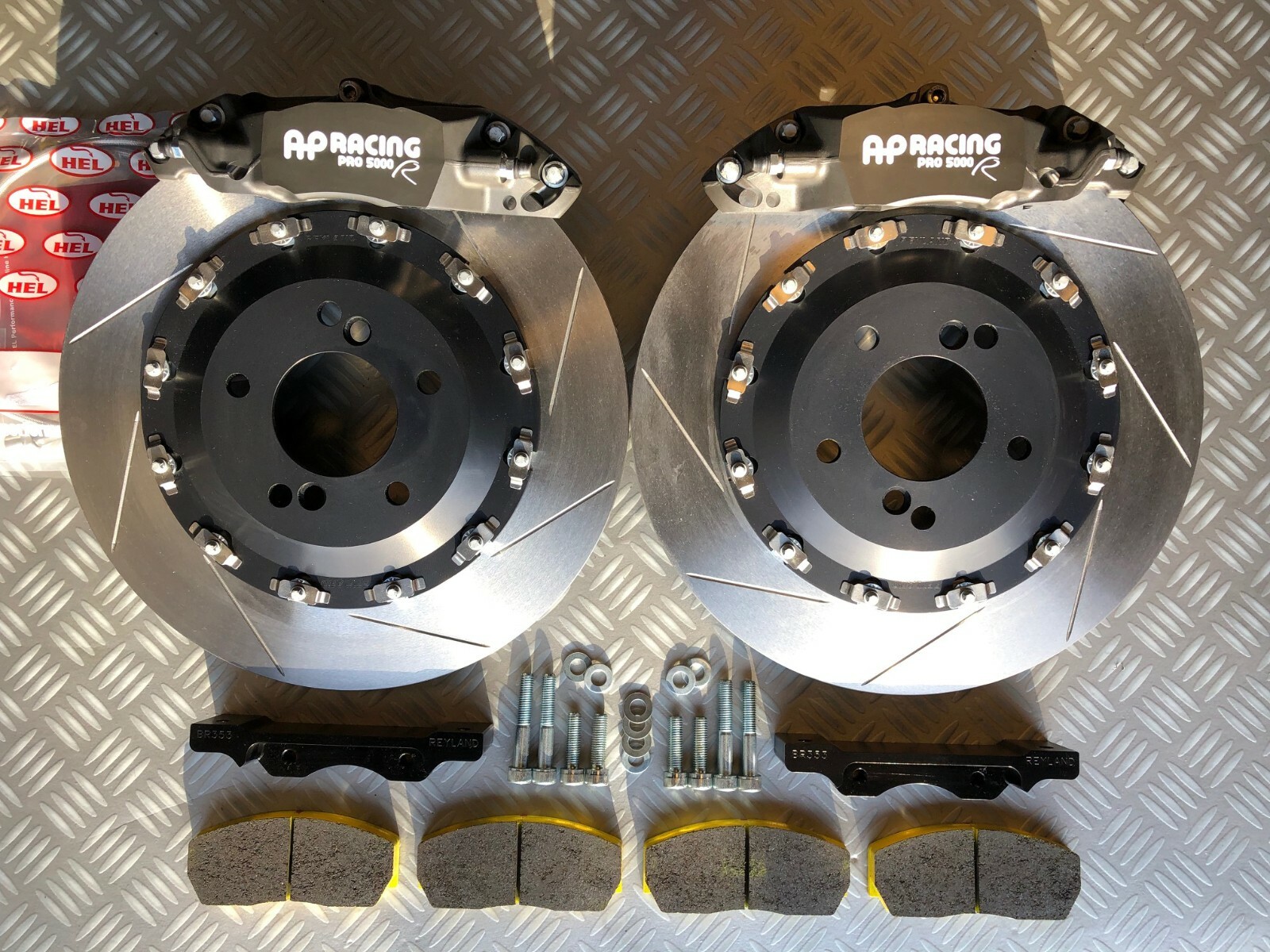 BMW E90 E92 M3 355mm 4 pot AP Racing Pro 5000R CP9449 Floating rear ...