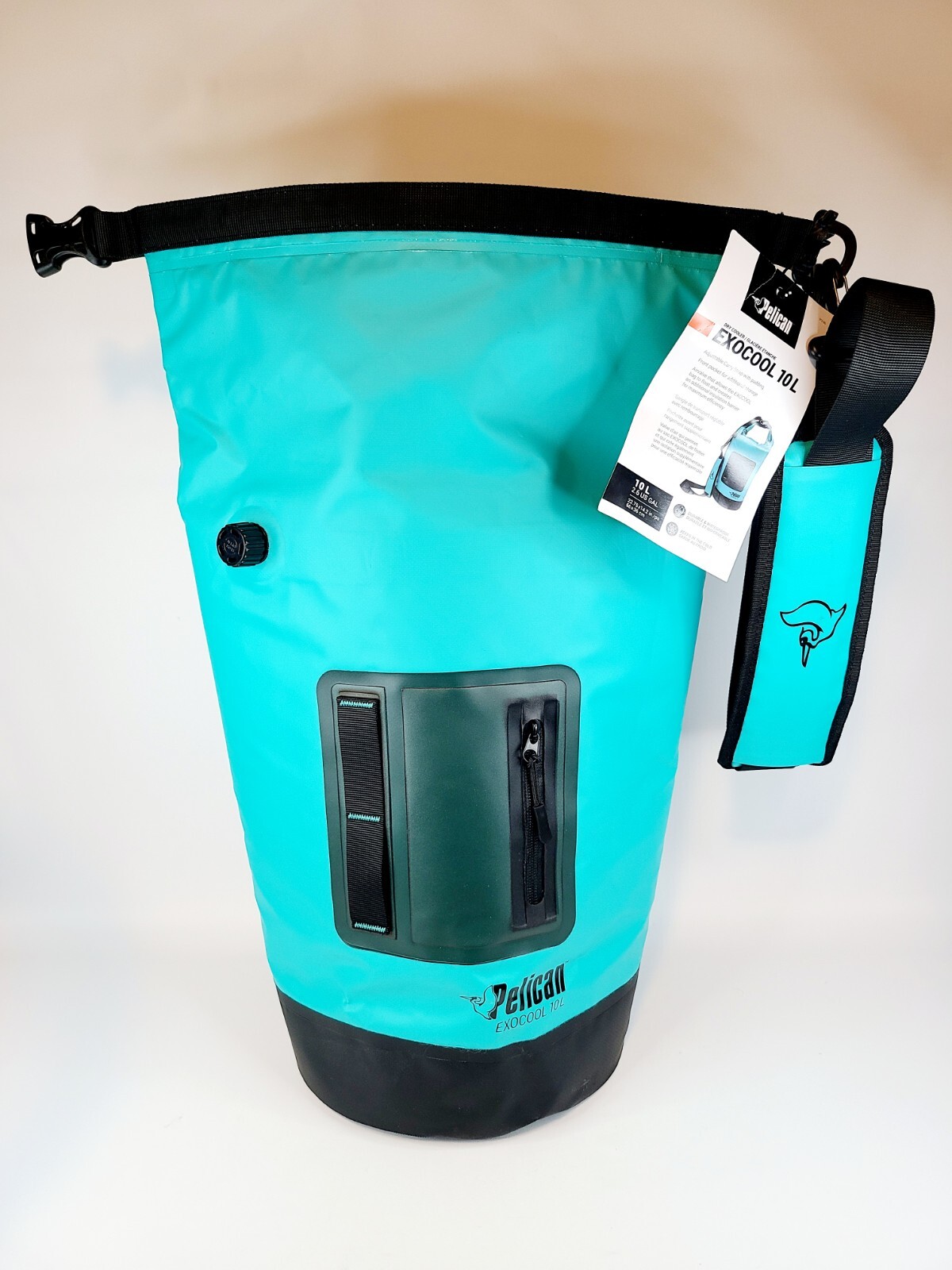 Pelican Exocool 10L 2.6 Gallon Dry Bag for Kayaking Fishing Camping ...