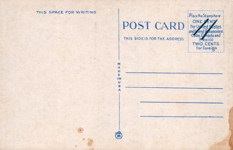 Winter Nights on Cape Cod Poem & Scenes MA White Border Vintage Post ...