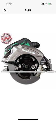 New! Metabo C3607DA Q4 184mm Circular Saw (Tool Only) -Charger Not ...