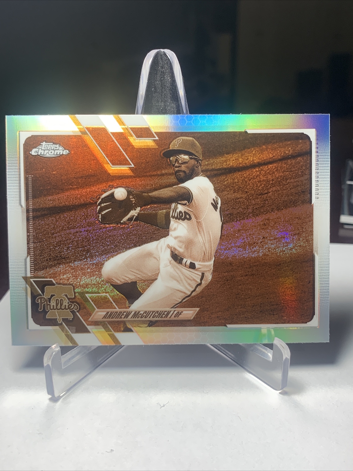 2021 Topps Chrome ANDREW MCCUTCHEN SEPIA Refractor Card # 44 | eBay