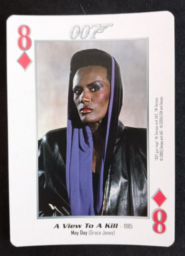 2002 James Bond 007 Movie Playing Card Films 11-19 8 Diamonds | eBay