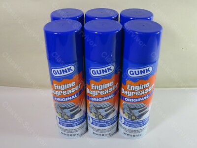 Gunk EB1 15 Oz. Original Engine Degreaser Aerosol Can Case of 6 | eBay