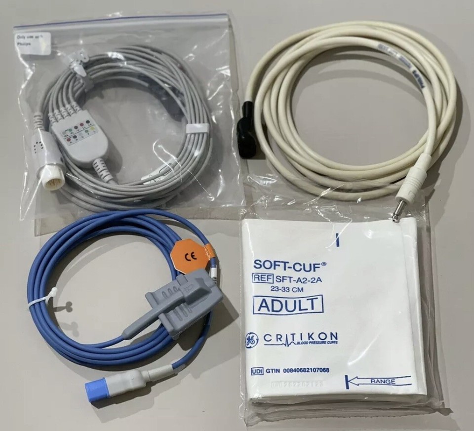 *COMPLETE* PHILIPS INTELLIVUE MP20 M8001A MONITOR W/ M3001A MODULE ...