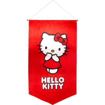 Hello Kitty Character with Her Signature Bow Captivating Presence ...