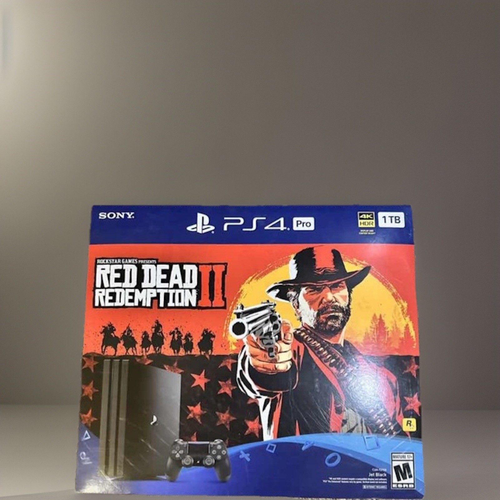 PlayStation 4 Pro 1TB Console Red Dead Redemption 2 Bundle Video Game ...