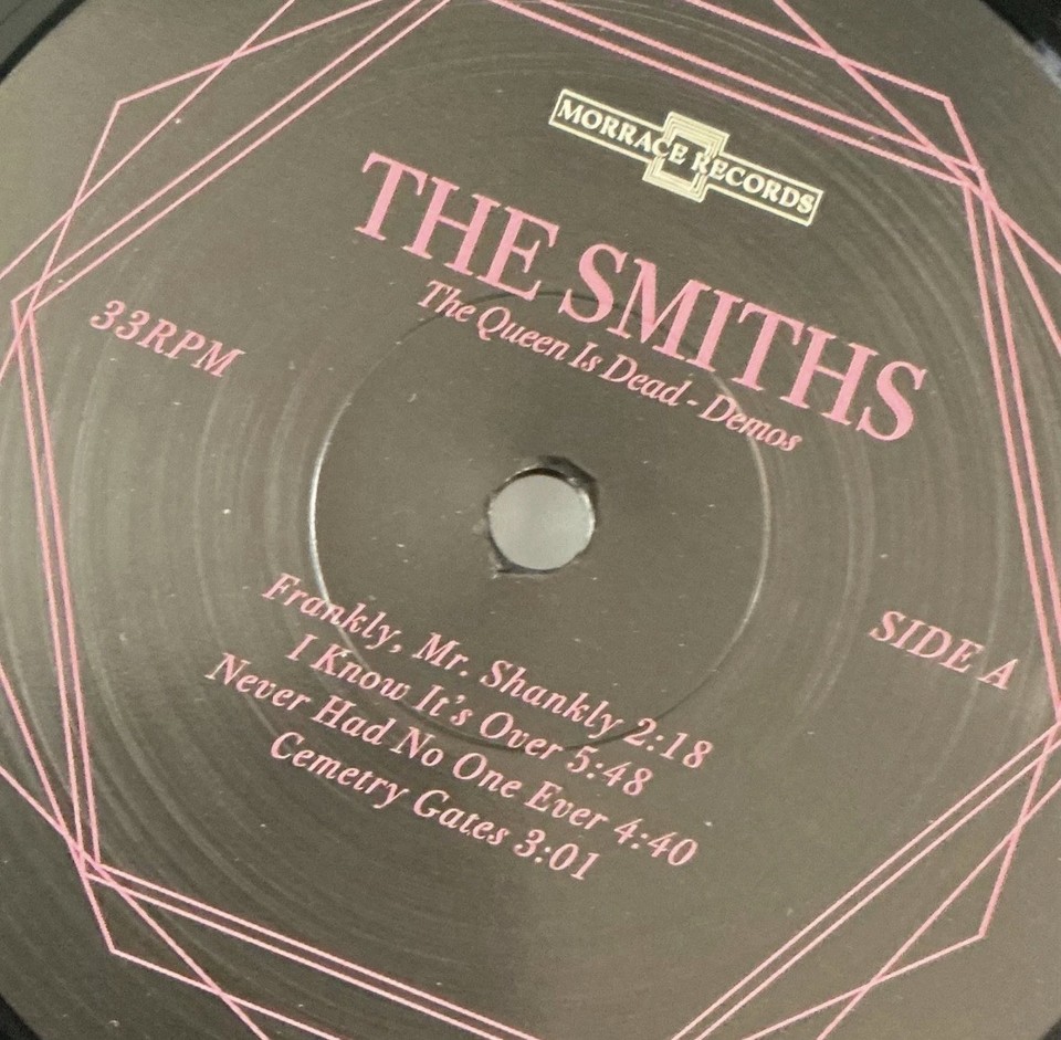 The Smiths The Queen is Dead Demos Vinyl Record LP Morrissey | eBay
