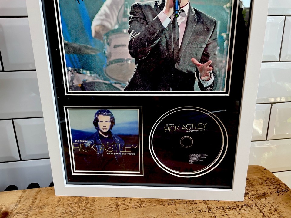 Rick Astley/ Never gonna give you up /Hand Signed Photo /Autograph ...