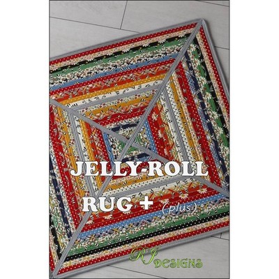 RJ DESIGNS "JELLY-ROLL RUG+(PLUS)" RJD140 Sewing Pattern | eBay