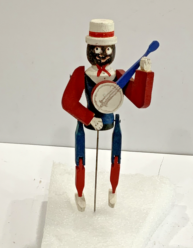 78 RPM Phonograph Dancing Banjo Player Figure Only (Similar to Ragtime ...