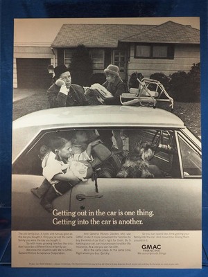 Magazine Ad Print Design Advertising GMAC Financing | eBay