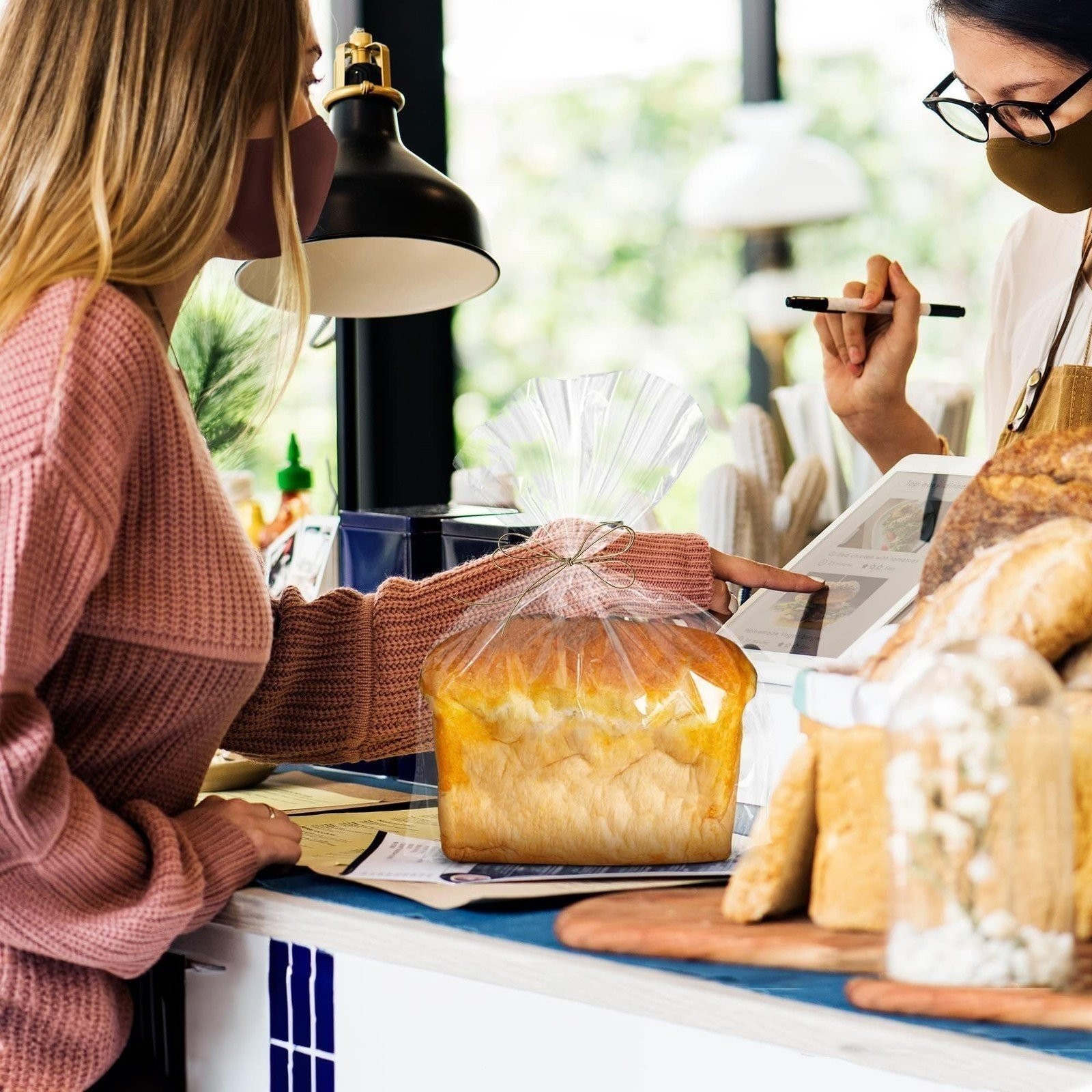 Poly Bakery Bread Bags 8 x 3 x 15. 1000 Bread Loaf Packing Bags 1 Mil | eBay