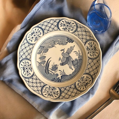 Furnival Old Chelsea Light Blue 10" Plates | eBay