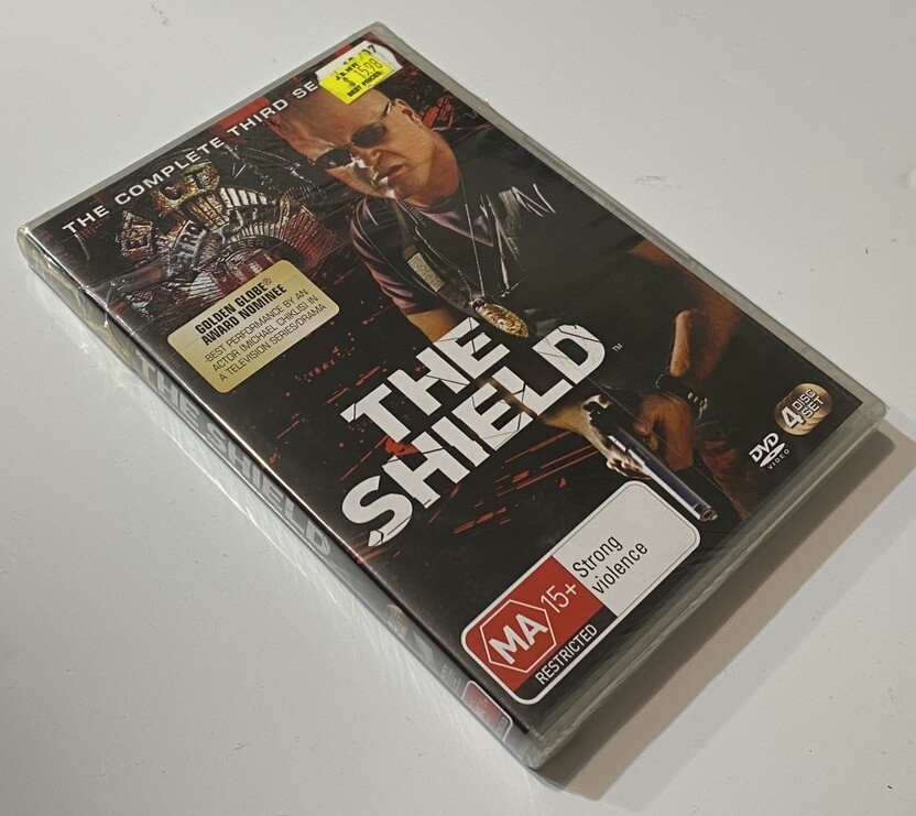 The Shield Season 3 DVD TV Show Region 4 PAL Third Season Three Free ...