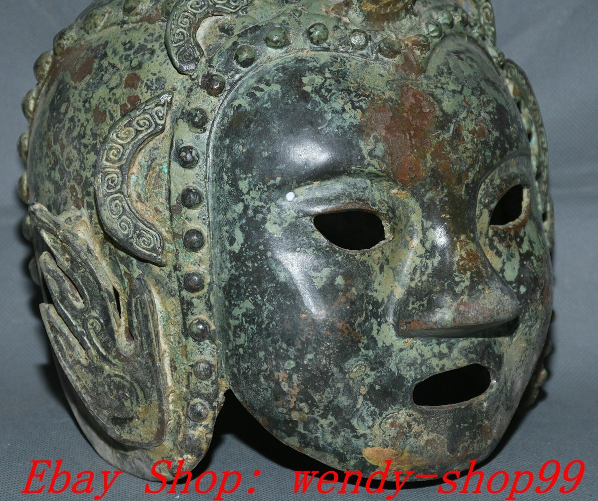 Shang Dynasty Bronze Helmets