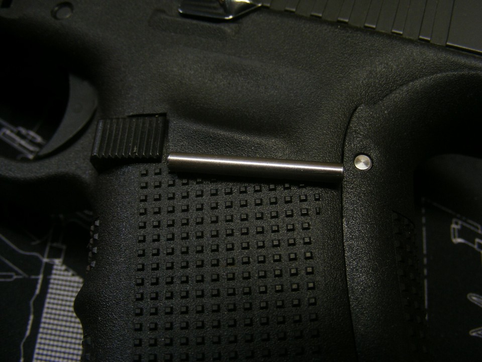 Glock Trigger Housing Pin Stainless Steel, Long Size, use w/Backstrap ...