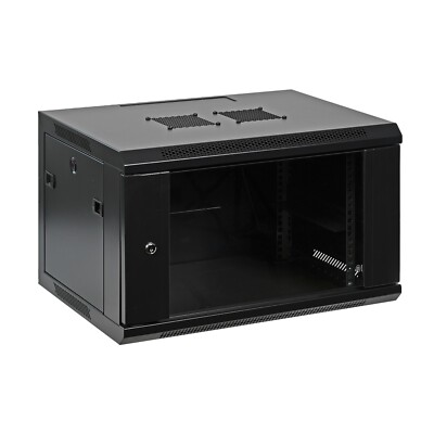 Securable 6u Wall Mount Server Rack Enclosure Cabinet | Cabinets Matttroy