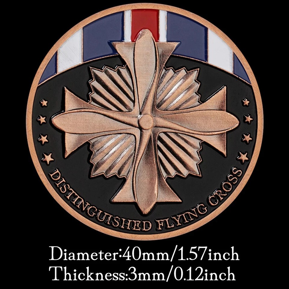 Distinguished Flying Cross Medal Military Veteran Commemorative ...