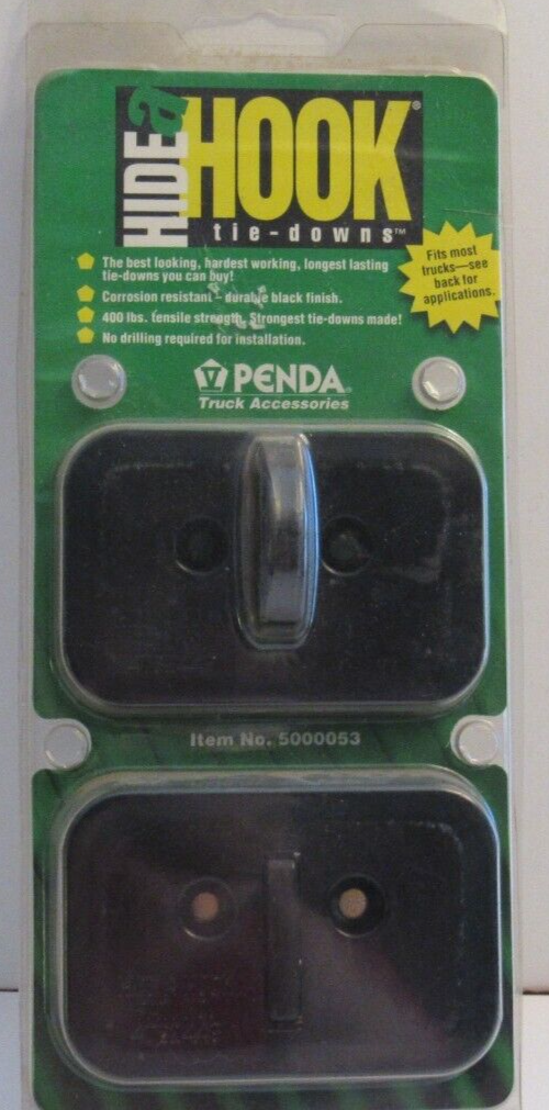 PENDA HIDE A HOOK TIE-DOWNS -- NEW OLD STOCK | eBay
